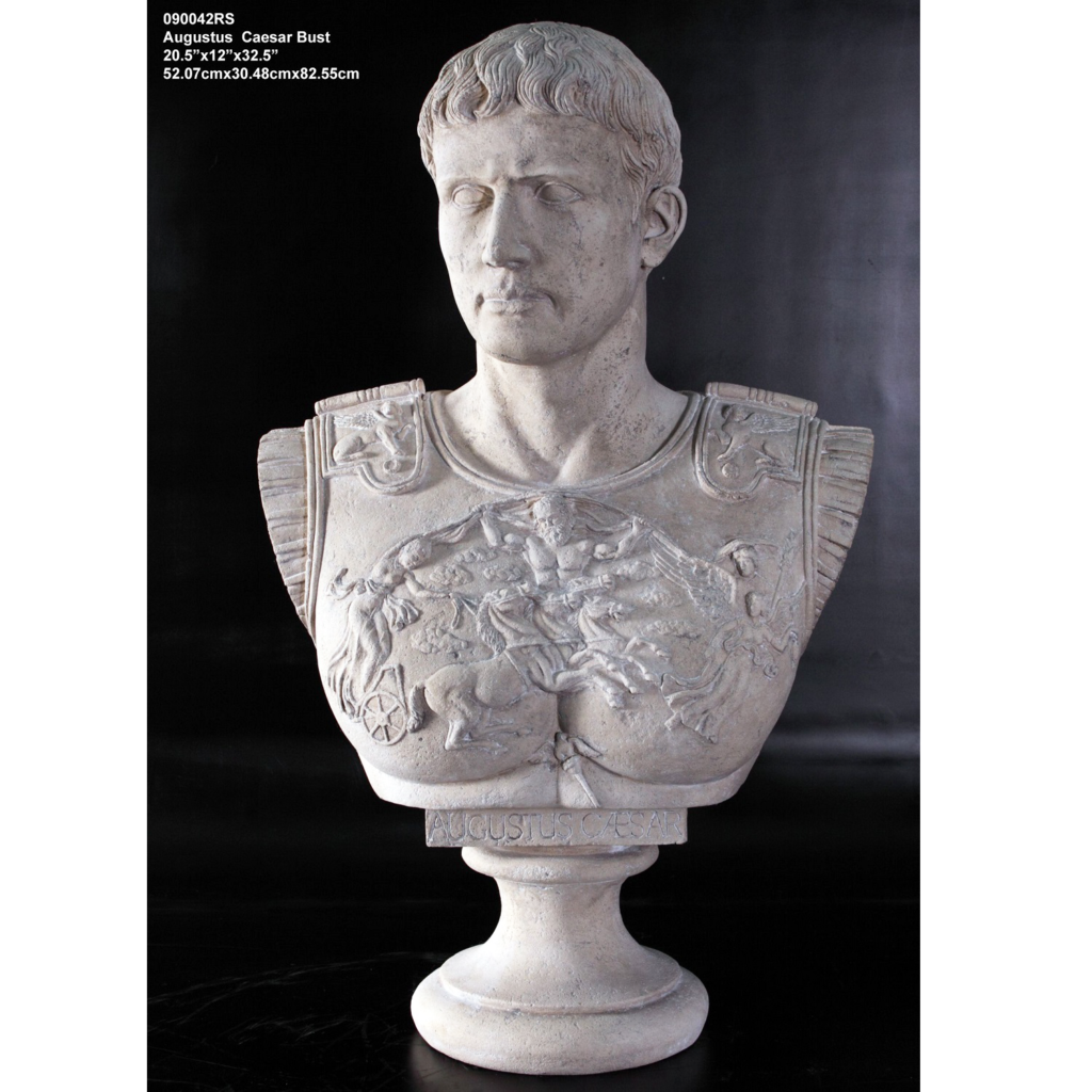 Bust Augustus Caesar - The Prop Central