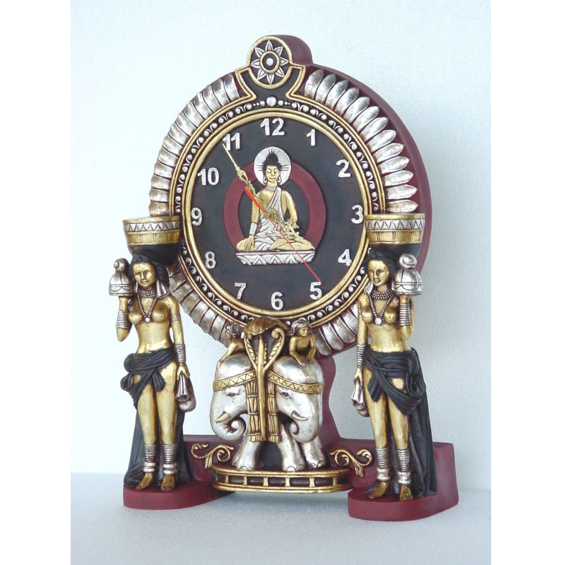 Clock Hindu Buddha - The Prop Central